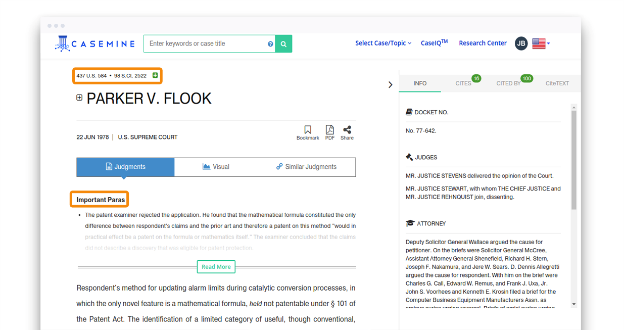 UserGuide | CaseMine