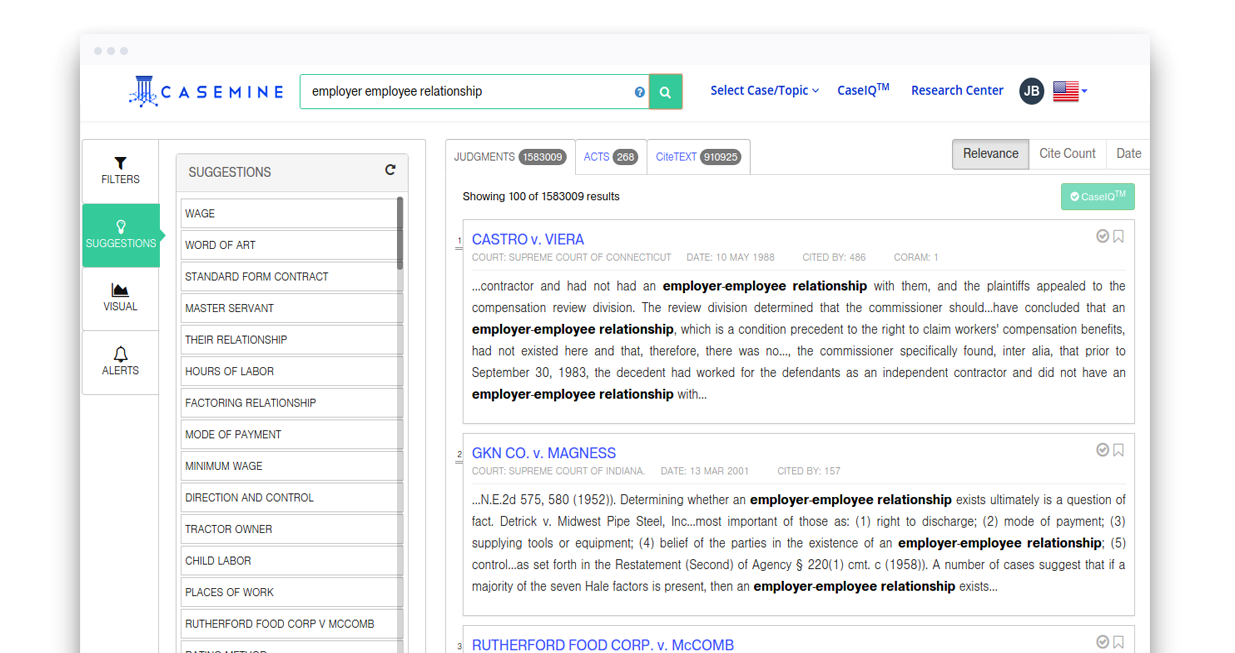 UserGuide | CaseMine