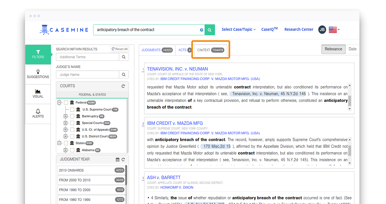 UserGuide | CaseMine